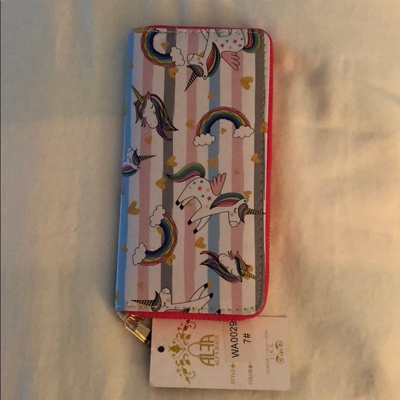 Alfa | Bags | Unicorn Wallet | Poshmark